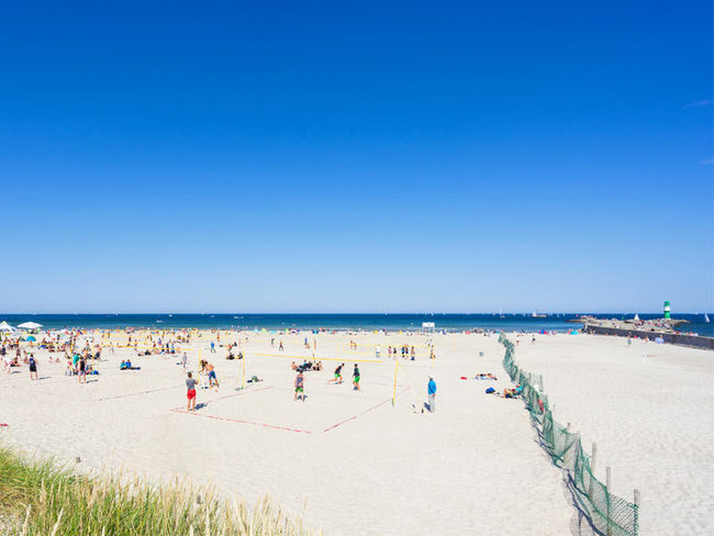 Strand Warnemünde - Ostseebad Warnemünde
